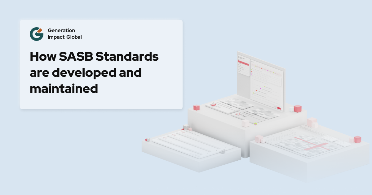 SASB Overview | Generation Impact Global